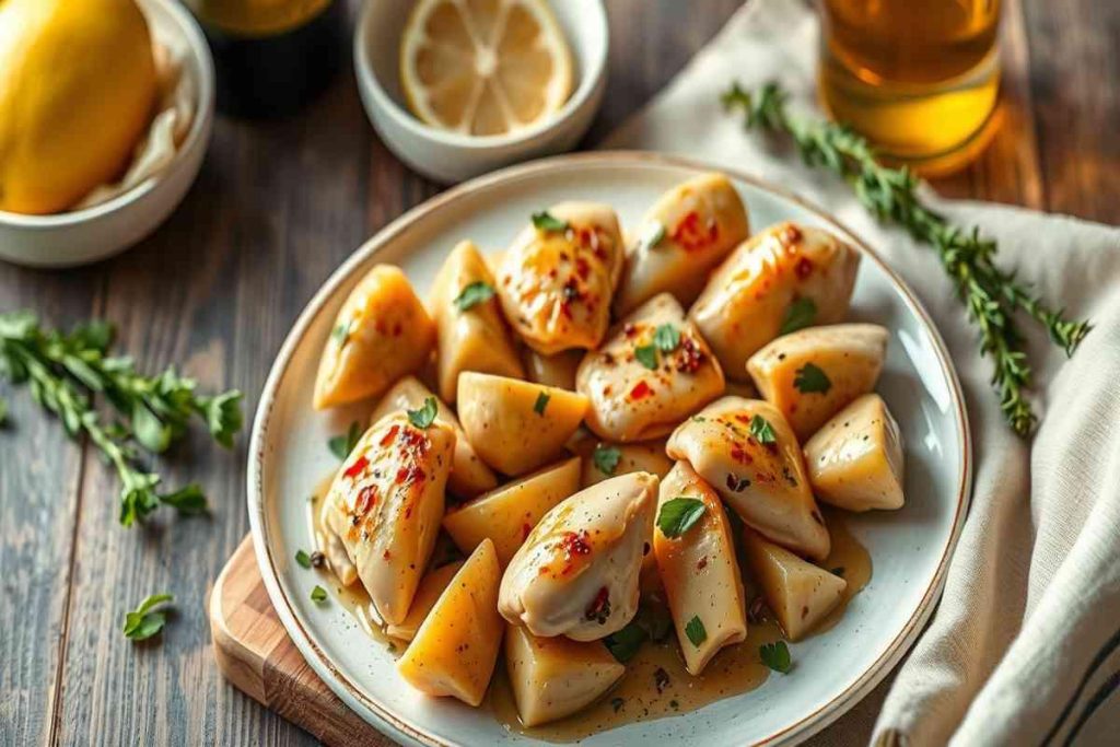 Scopri la ricetta veloce e deliziosa per pollo e carciofi - thefood.it